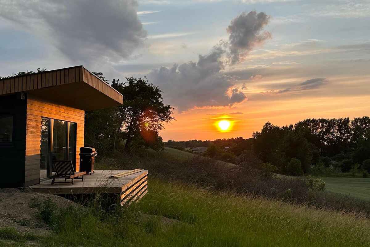 Hyggeligt Tiny house i skøn natur - Feriebolig A